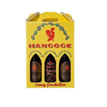 Hancock Gaveæske 3x70cl - Det fedeste festudstyr